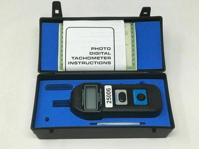 Control Company 20904-012 Traceable Photo Digital Tachometer with Case ...