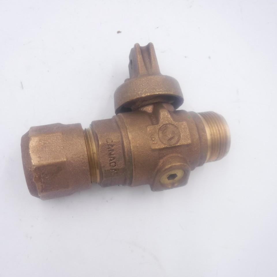 Corporation Stop Valve 3/4" CTS QJ Brass SEE DESC. | eBay