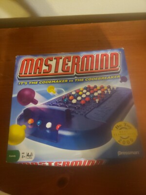 MASTERMIND GAME It's The Codemaker vs The Codebreaker Family Ages 8+ NEW | eBay