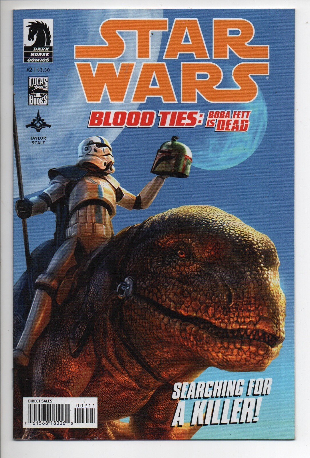 Star Wars Blood Ties 2 Dark Horse Comic Book Boba Fett Is Dead 1st ...