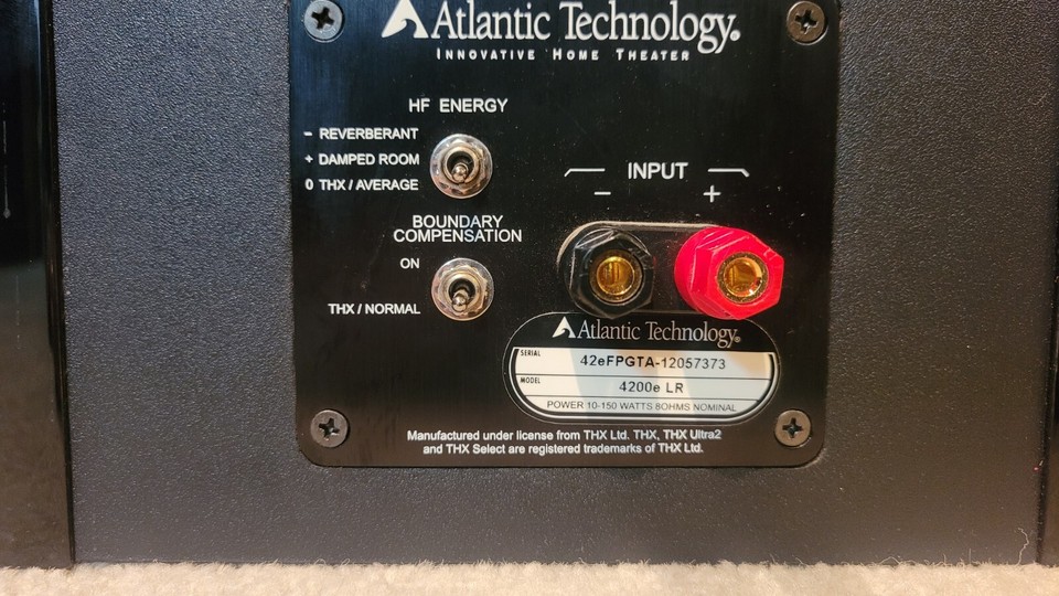 Atlantic Technology 4200e THX 5.0 Speaker System | eBay
