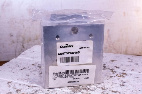 Daman AD07SPS016S Base Plate Valve Subplate | eBay
