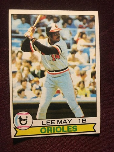 1979 Topps #10 Orioles Lee May Baseball Card | eBay