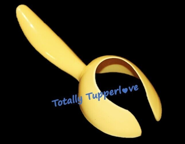 Tupperware Egg Scoop Gadget Lifter Dipper Spoon Kitchen Tool Yellow | eBay