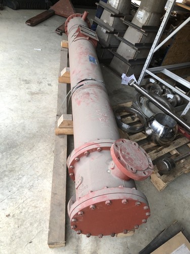 API Basco Type 500 Heat Exchanger Full Vacuum SS Tube Steam Turbine ...
