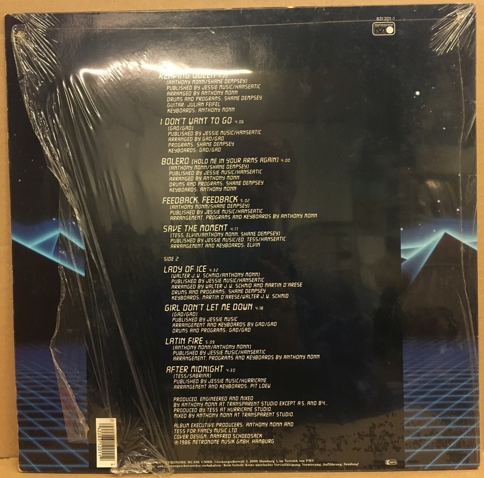 FANCY - CONTACT (1986) LP METRONOME | eBay