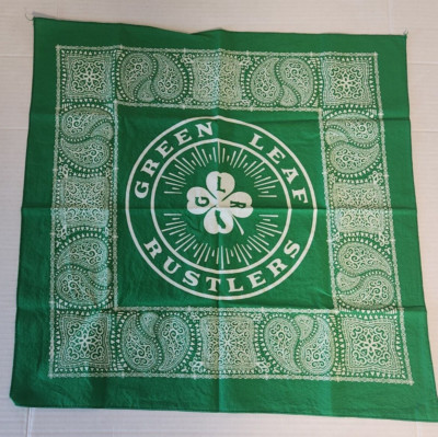 Green Leaf Rustlers - Shamrock Bandana - Chris Robinson / Black Crowes ...