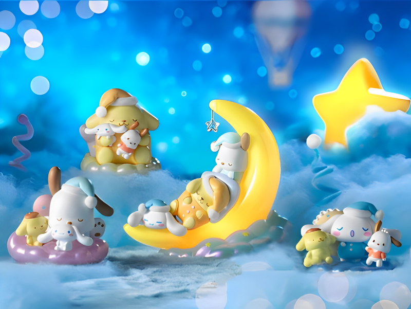 TOPTOY Sanrio Good Night Sweet Dreams Series MINI Figure New Toys Hot ...