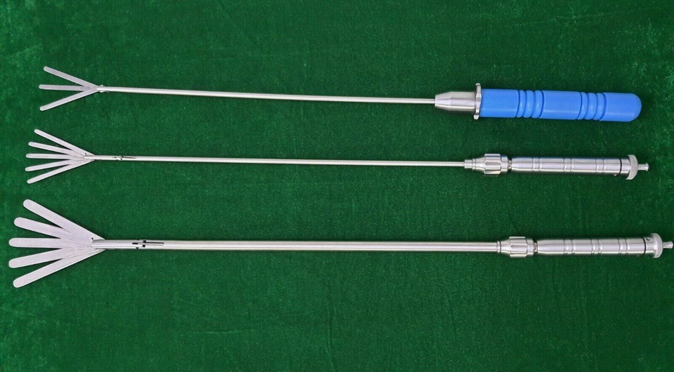 3pc Laparoscopic Fan Retractor 5/10mm Endoscopy Laparoscopy Surgical ...