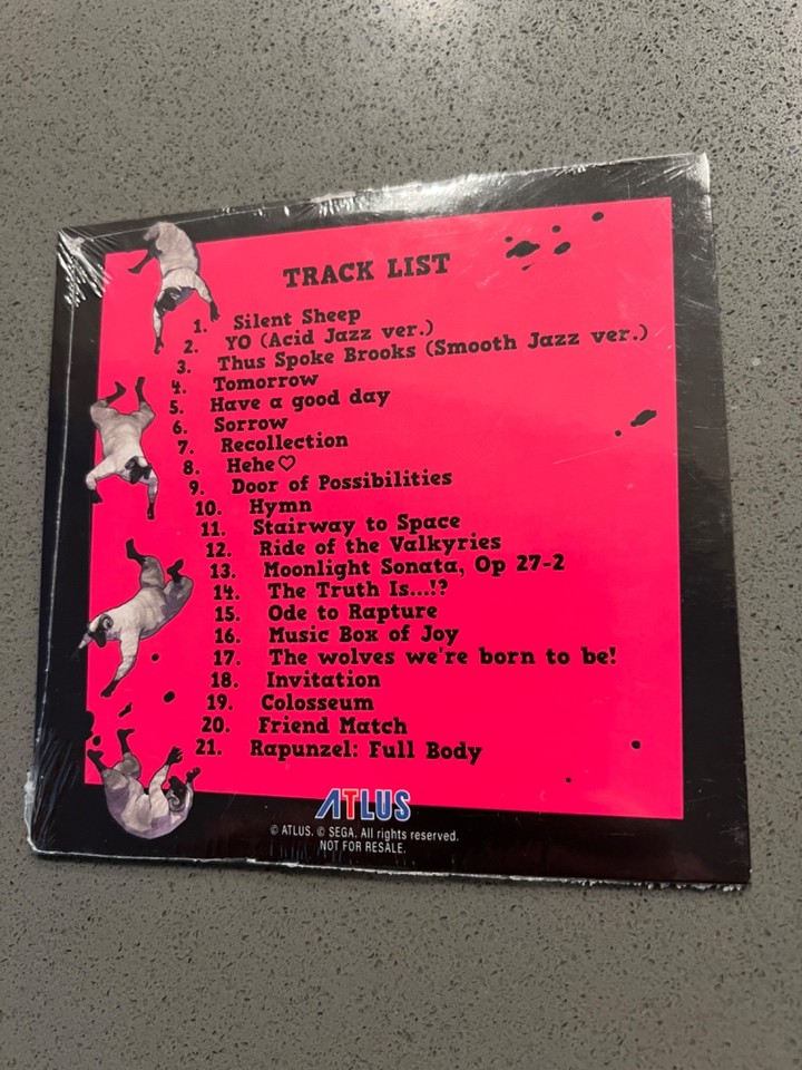 NEW Catherine Full Body Soundtrack. CD Only. No Game. Sealed. RARE | eBay