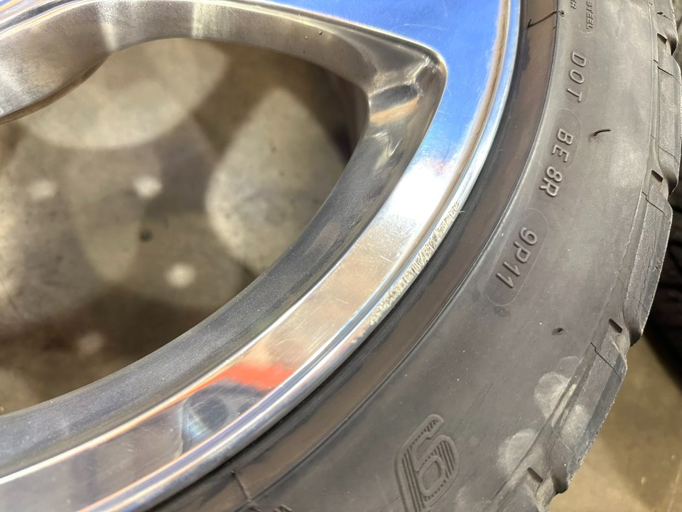 97 - 04 CHEVROLET CORVETTE C5 OEM ALLOY POLISHED RIMS WHEELS TIRES 18X9 ...