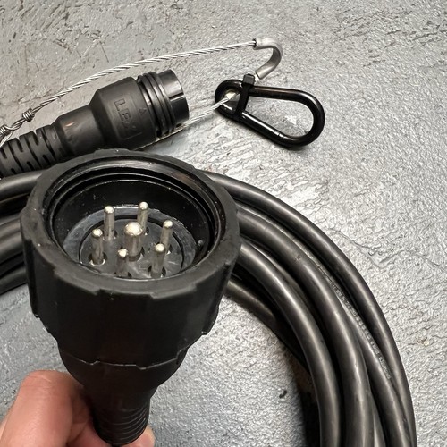 Lex 25” 7 Pin Molded Socapex Compatible Motor Control Cable Extension ...