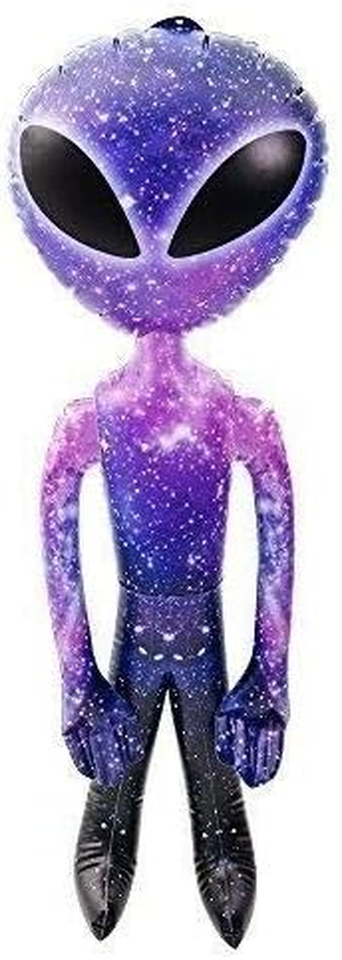 36" Galaxy Space Alien INFLATE Inflatable 3 FEET Blow up Prop UFO Child ...