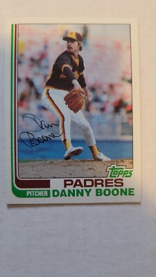 1982 TOPPS DANNY BOONE #407 NM | eBay