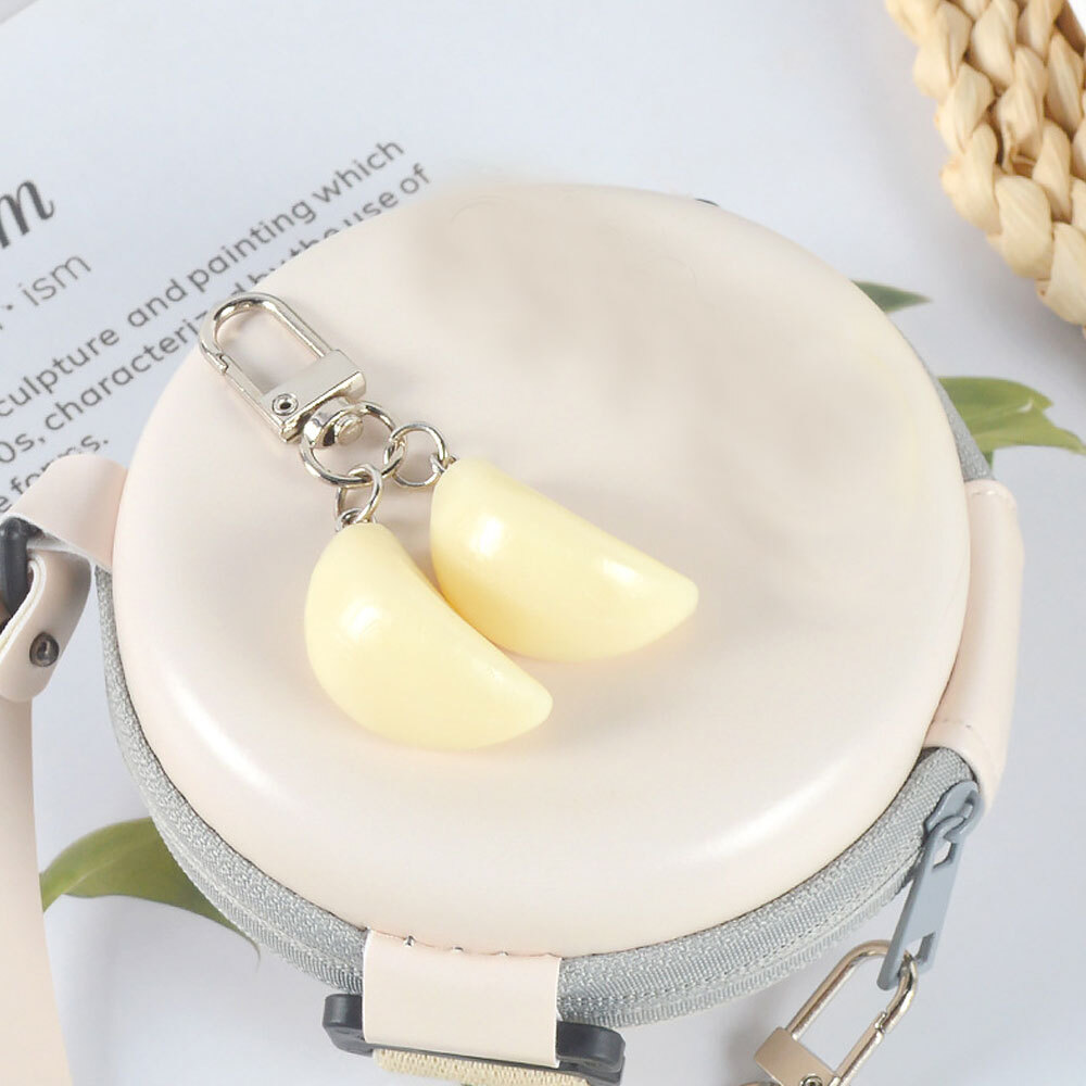 Garlic Pendant Keychain Keyring Personality Bag Pendant Car Keychain ...
