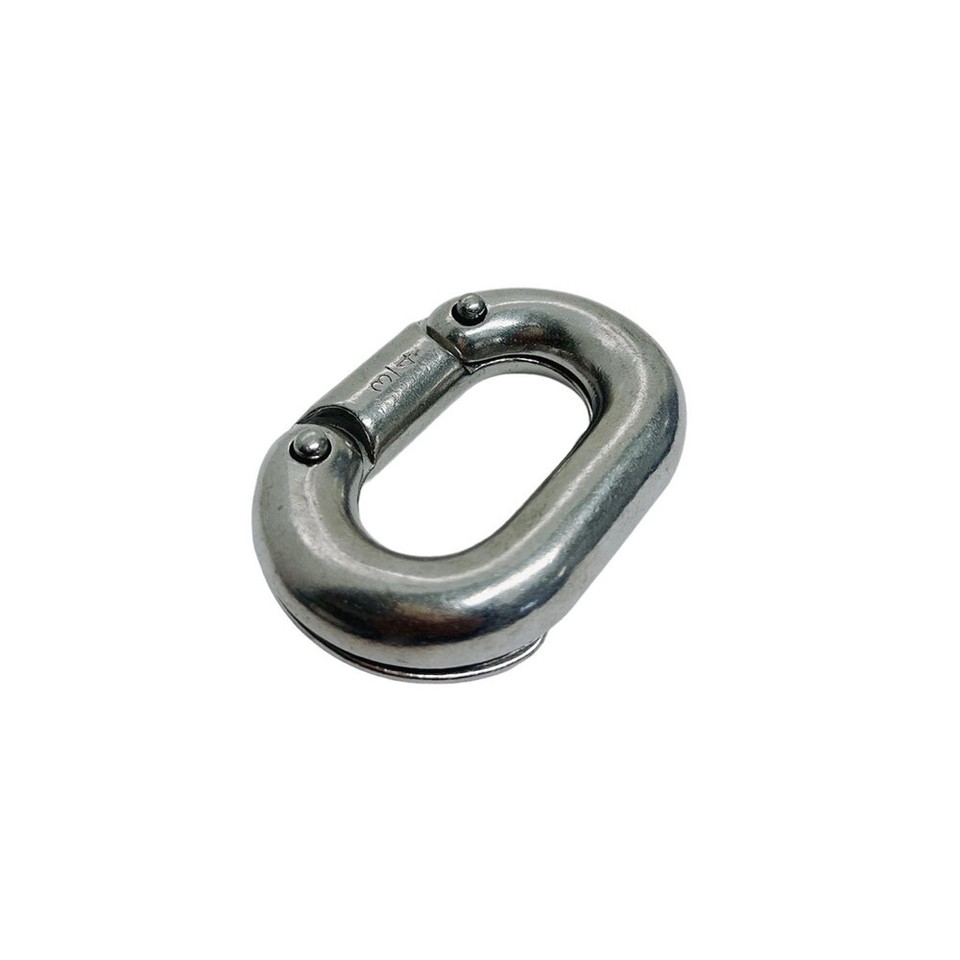 3/4" Link Connector,316 Stainless Steel Marine Grade C-Link Split Chain ...