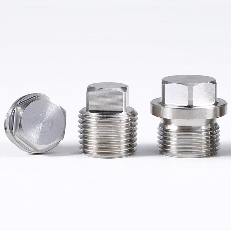 Oil Pipe Plug Screws 304 Stainless Steel Metric/NPT/PT/G Square/Flange ...