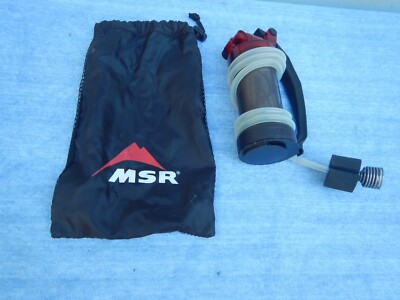 MSR Miniworks EX Ceramic Microfilter Water Filter Backpacking w ...