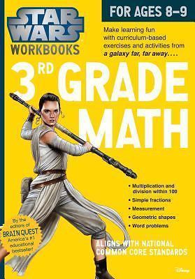 Star Wars Workbook: 3rd Grade Math by Claire Piddock and Workman ...