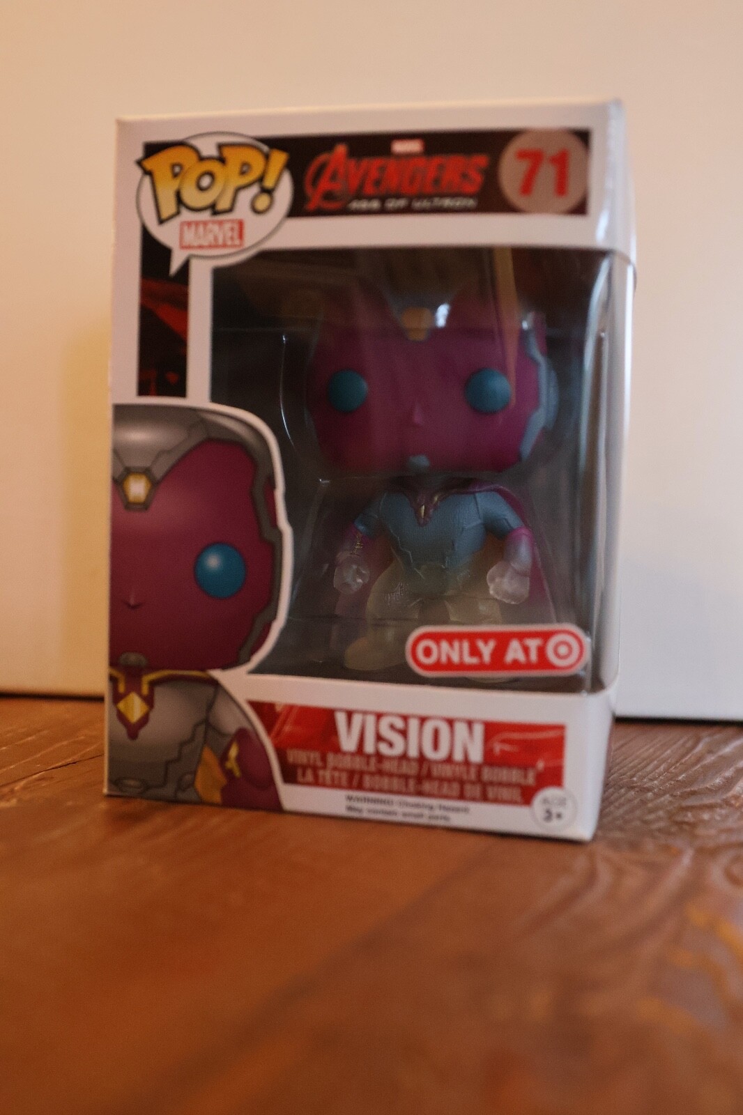 Funko POP! Vision- Marvel Avengers (Target Exclusive) (Translucent) #71 ...