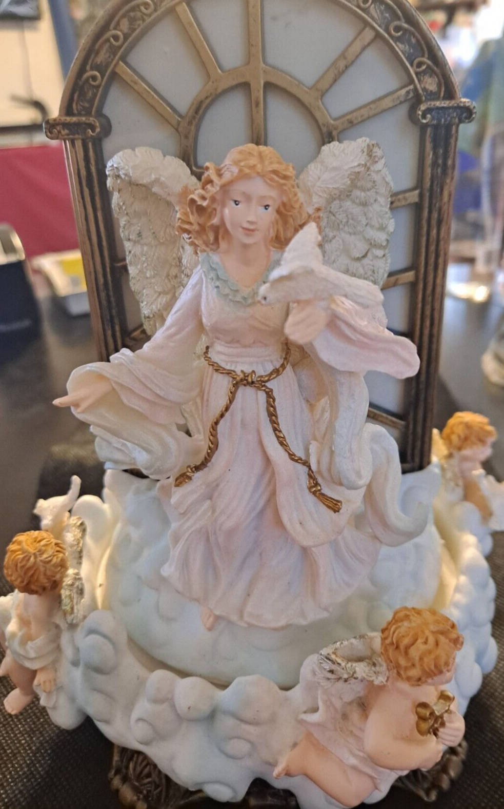 Angels Music Box- Great Gift Item- e9341cxx | eBay