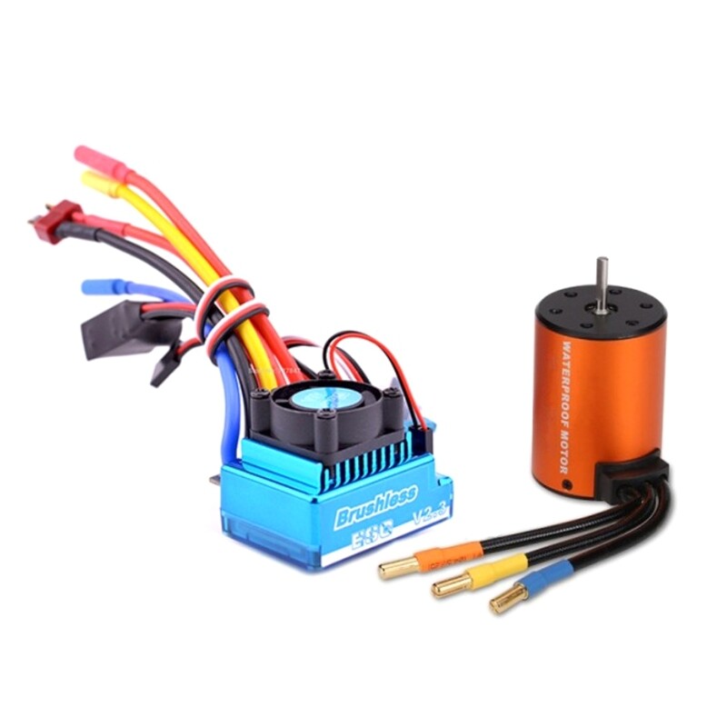 Stable Brushless Servo-arm & ESC 2.4G 3CH Transmitter Receiver for ...