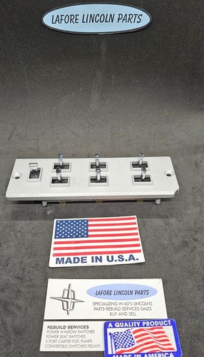 1965 Lincoln Continental Master Panel Power Window Switches | Front ...
