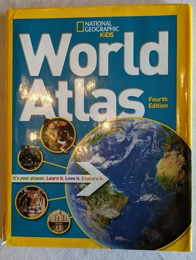 World Atlas Book For Kids
