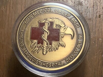 Challenge Coin - 55th Medical Group | eBay