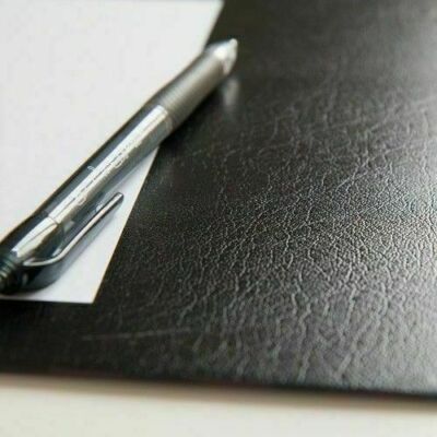 45cm wide BLACK LEATHER STICKY BACK PLASTIC VINYL D-C-FIX SELF ADHESIVE ...