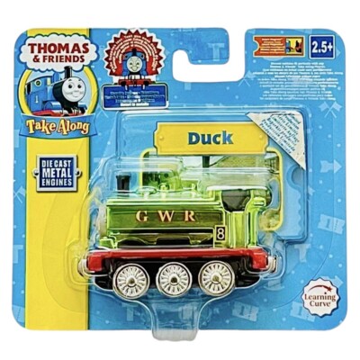 Thomas & Friends Limited Edition Take Along Metallic Duck VERY RARE ...