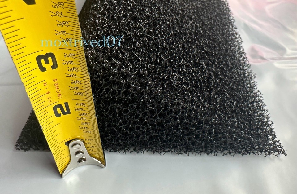 Gutter Foam 5" X 48" 4 Ft. Gutter Guard Insert Foam Filter Prevent ...