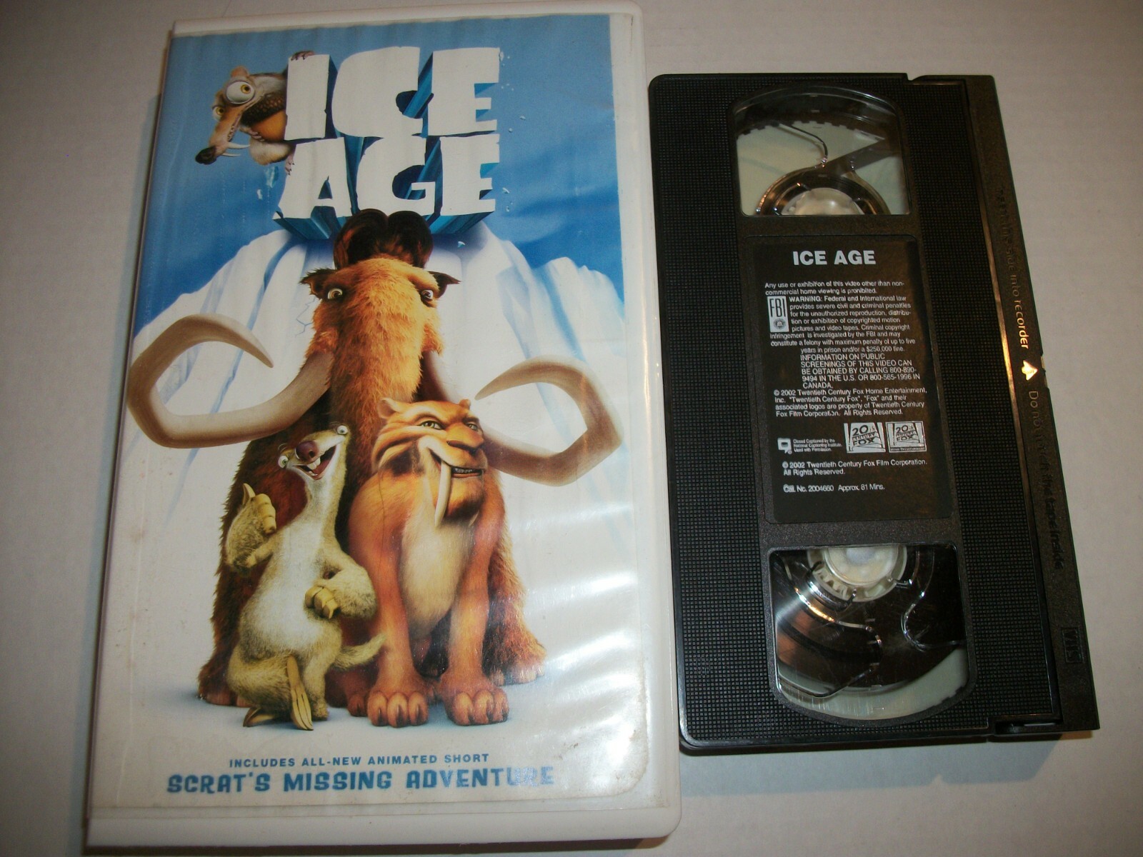 Ice Age Vhs