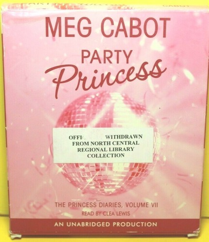 The Princess Diaries: Party Princess by Meg Cabot (2006, Audio, Other ...