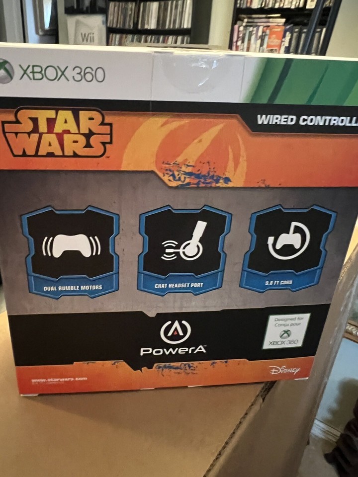 Disney PowerA Xbox 360 Star Wars Wired Controller R2-D2 Brand New ...