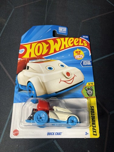 Hot Wheels 2025 Quick Chat Experimotors 232/250 Fisher-Price Chatter ...