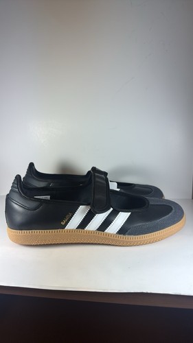 Adidas Samba Jane Black White Gum Women's Size 9 Mary Jane Sneakers ...