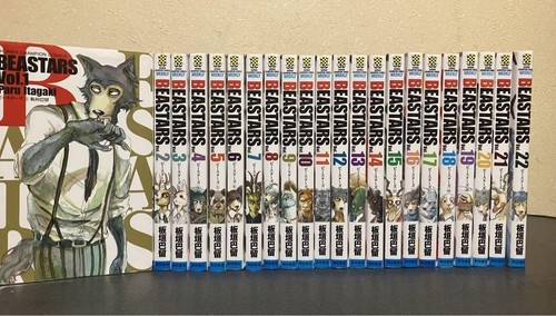BEASTARS Vol.1-22 Set Completo Fumetti Manga Giapponese Paru Itagaki ...