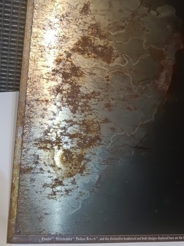 Fender Electric Guitar & Amps Weathered Rock Logo Retro Vintage Metal ...