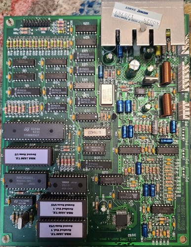 NBA Jam Tournament Edition Arcade Soundboard PCB | eBay