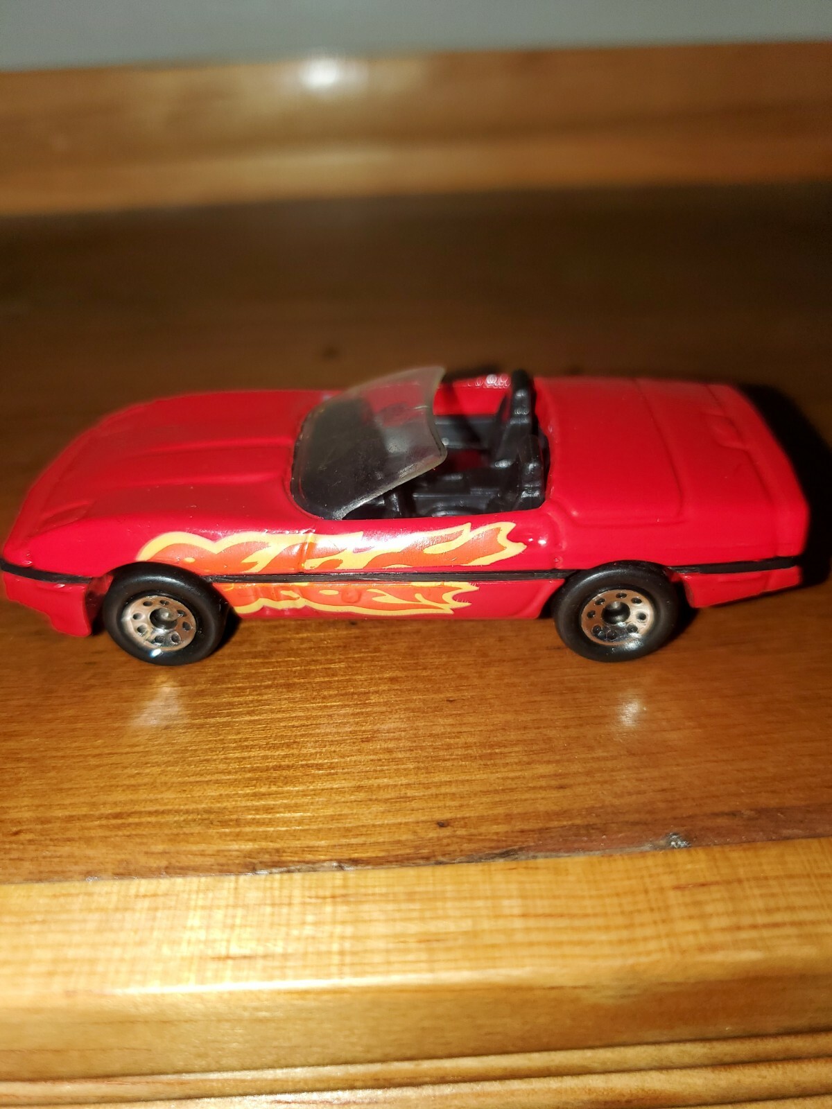 Vintage Matchbox 1987 Corvette Diecast ~ Red Flames ~ New ~ 107 | eBay