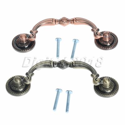 Retro European Style Door Handles Cabinet Dresser Wardrobe Drawer ...