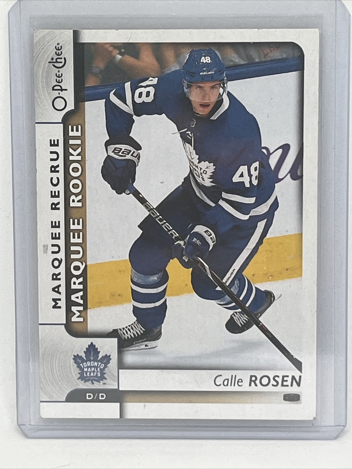 Toronto Maple Leafs - Calle Rosen - 17/18 OPC - Marquee Rookie - #637 ...