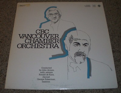 CBC Vancouver Chamber Orchestra John Avison~VG++ Classical Vinyl~FAST ...