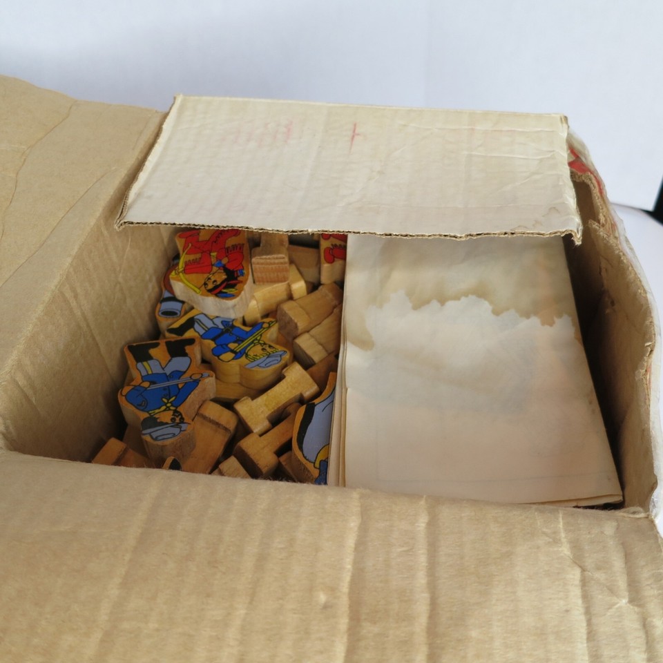 Complete Set Let's Pretend Fort Sam 202 Piece Wood Building Block Set ...