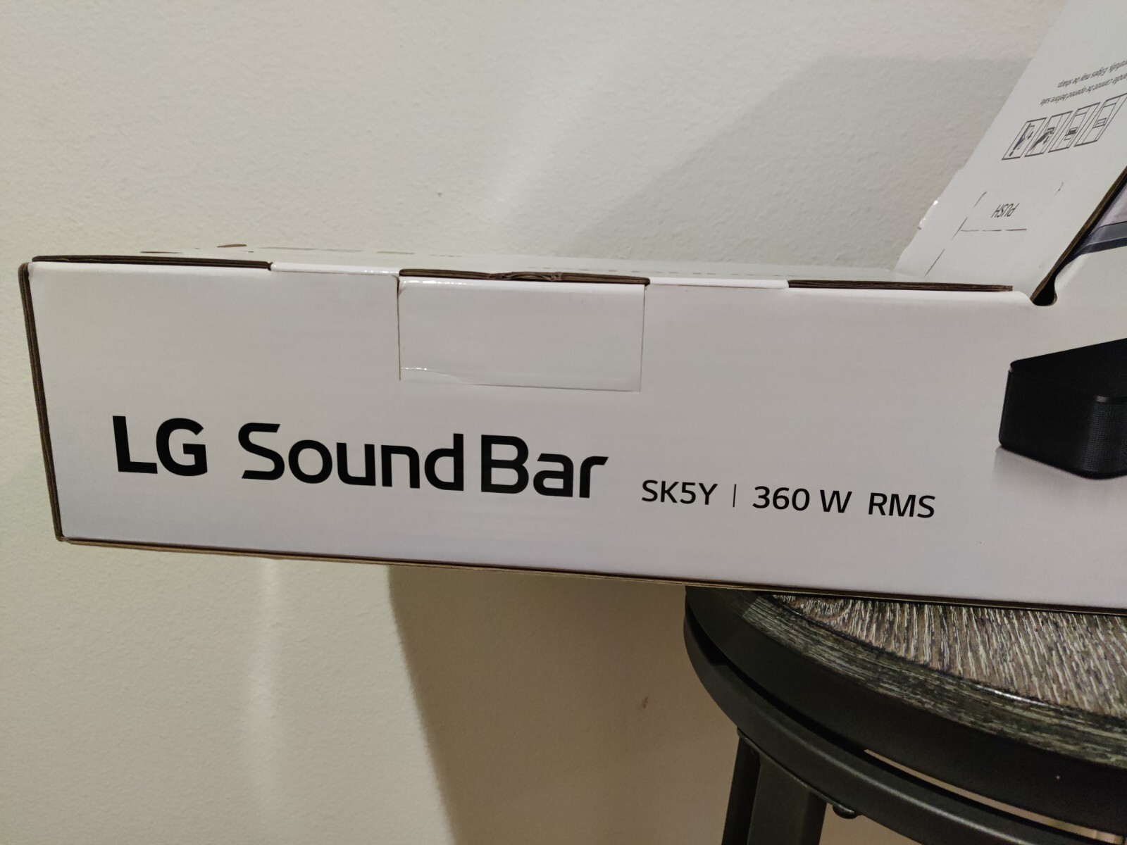 LG SK5Y Wireless Soundbar System - Black for sale online | eBay