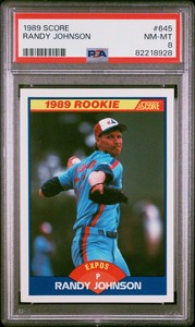 Randy Johnson 1989 Score #645 Base Price Guide - Sports Card Investor