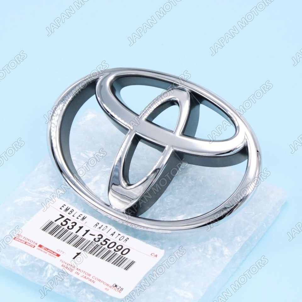OEM Toyota Front Panel Radiator Grille Chrome Emblem T100 4Runner ...