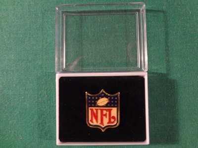 VINTAGE GOLD TONE NFL LOGO LAPEL PIN | eBay