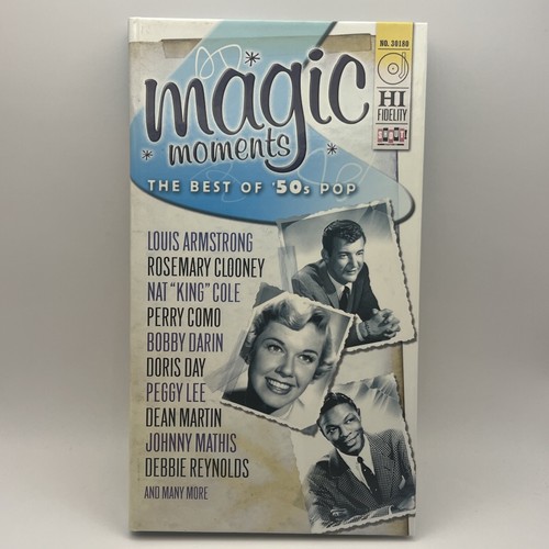 Magic Moments: The Best Of '50s Pop 3-CD disc Box Set 60 Original Pop ...